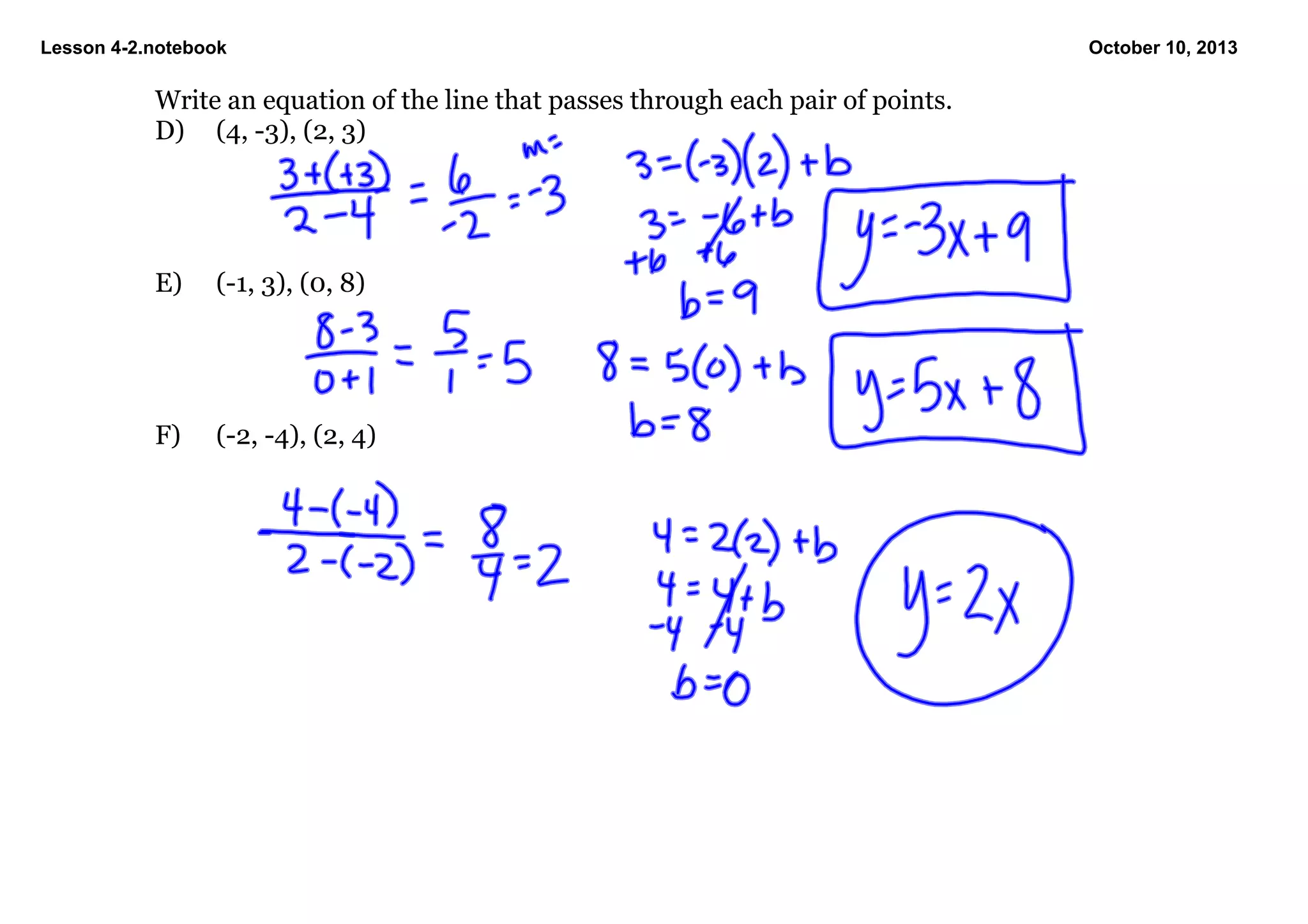8th alg -l4.2 | PDF