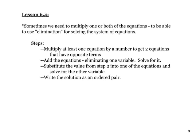 8th Alg - L6.4--Jan19 | PPT