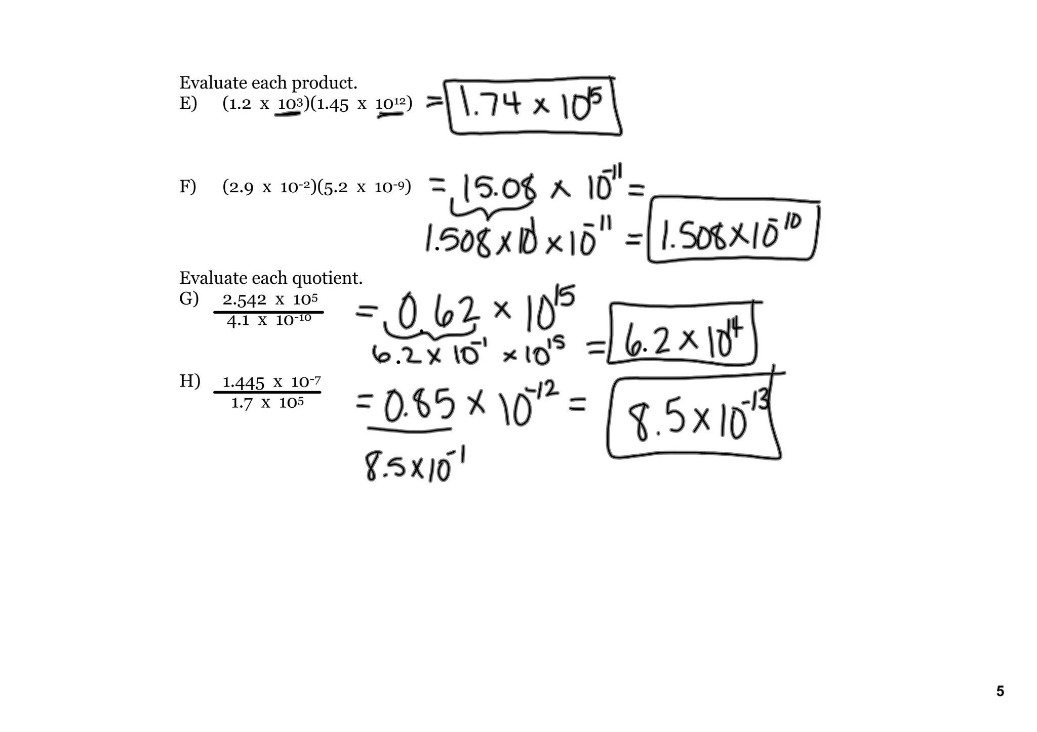 8th Alg - L7.3--Feb9 | PPT