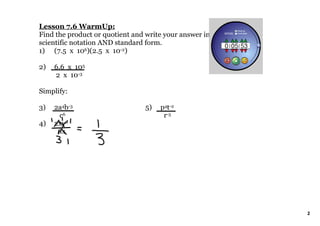 8th Alg - L7.6--Feb16 | PDF