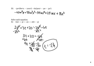 8th Alg - L7.6--Feb16 | PDF