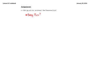 8th alg -l8.1 | PPT