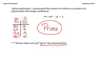 8th alg -l8.4 | PPT