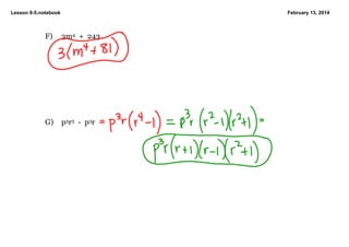 8th alg -l8.5 | PPT