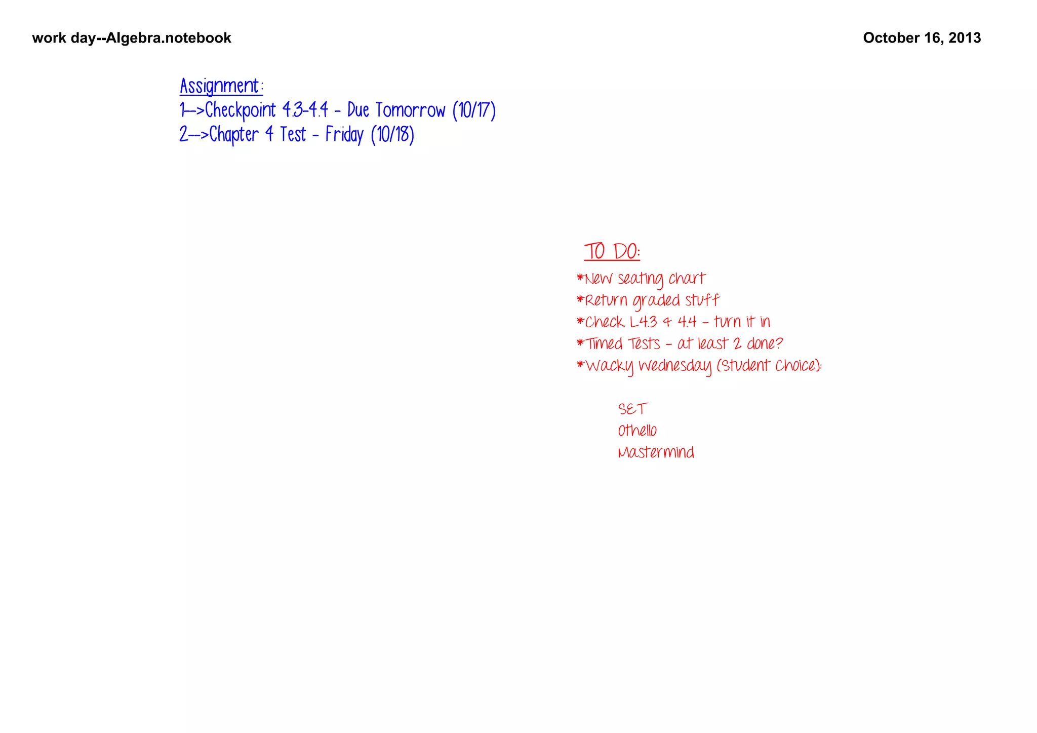 8th alg -oct16 | PDF