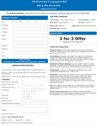 8th biosimilars congregation 2016 | PDF