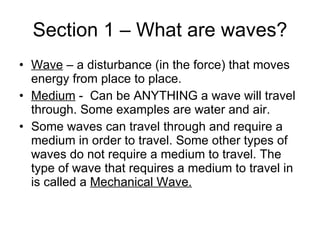 8th Chapter 15 – Characteristics Of Waves (1) | PPT
