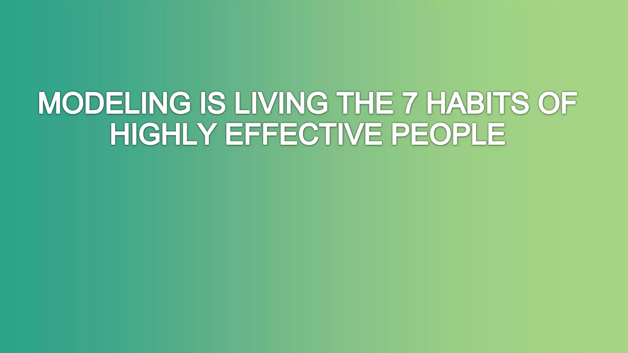 8th chapter of 8th habit (stephen covey) | PPTX