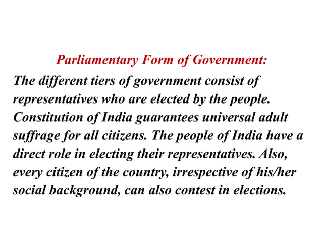 Indian Constitution Class Viii Pptx