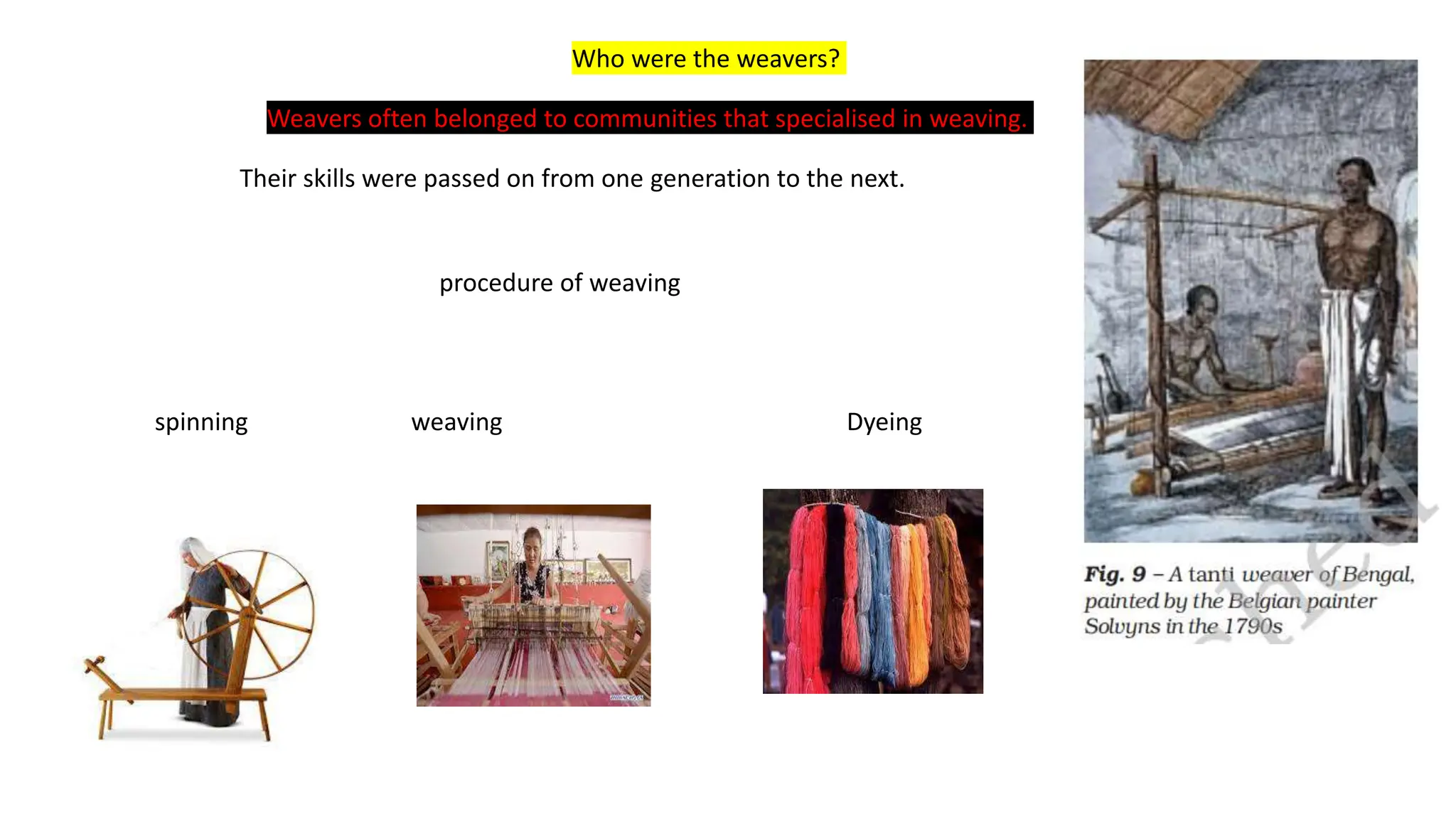 8TH CLASS PPT.pptx CHAPTER- 7 WEAVERS, IRON SMELTERS AND FACTORY OWNERS ...