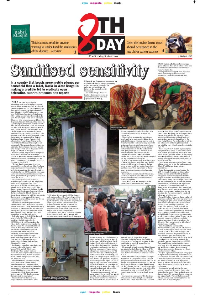 Nadia - Open Defecation Free district in India