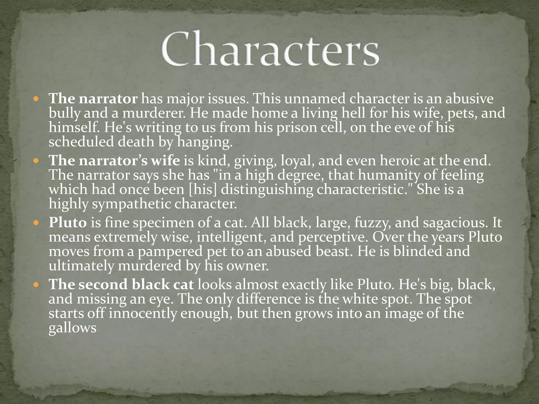 8 the black cat | PPT