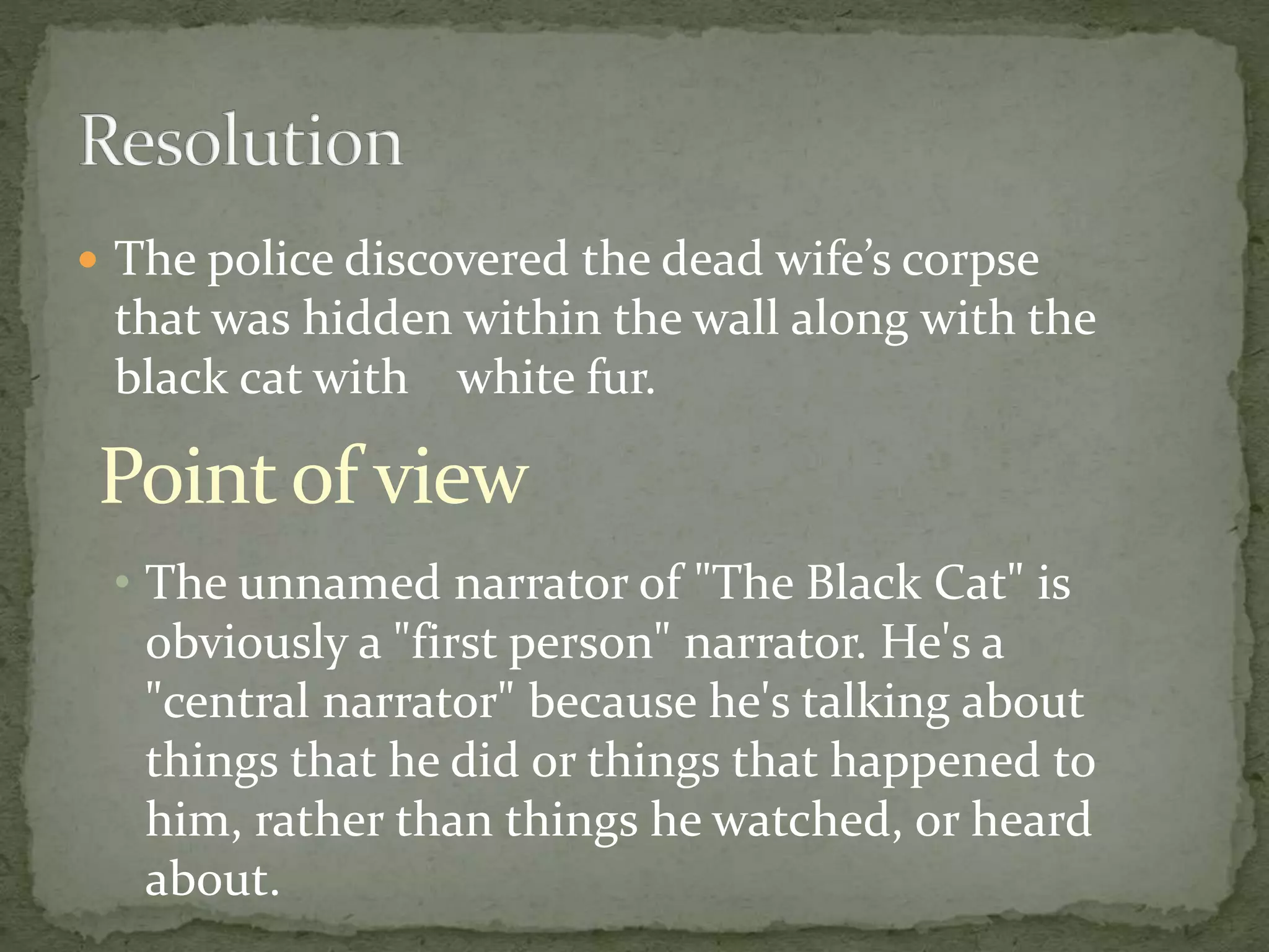 8 the black cat | PPT
