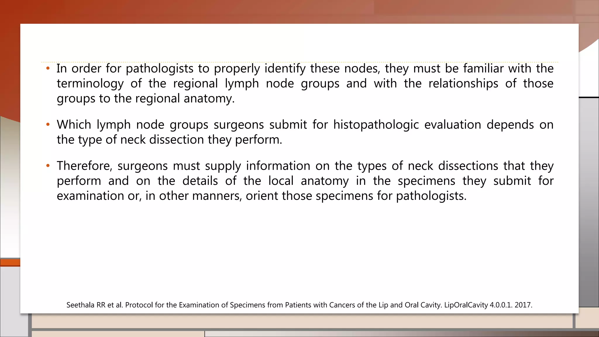 8 th edition TNM classification and significance of depth of invasion ...