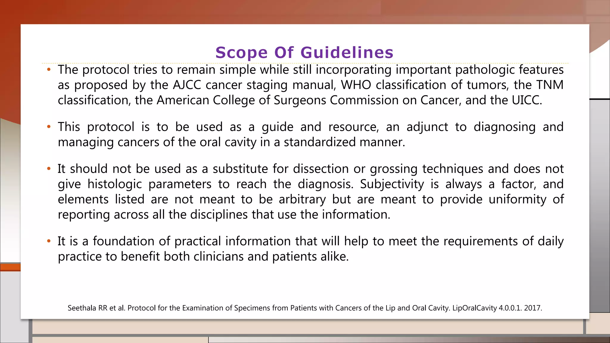 8 th edition TNM classification and significance of depth of invasion ...