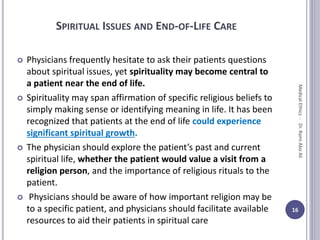 end of life issues | PPTX