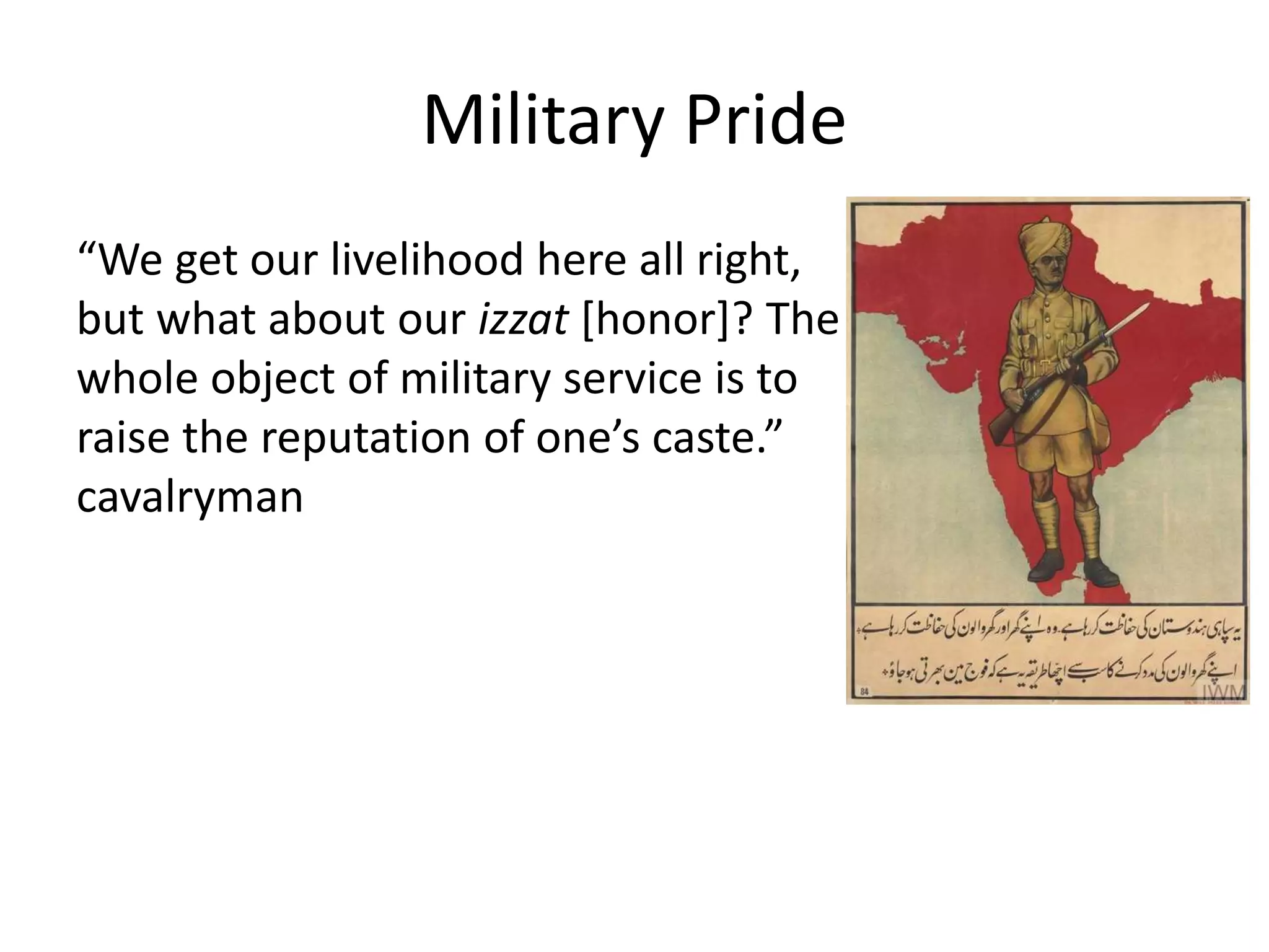 8 The Raj India in World War i | PPT