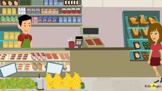 the shopping list - conversation in a grocery store | PPTX