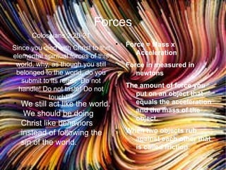 8th grade science bible integration | ODP