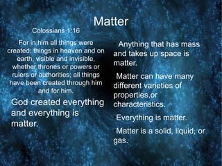 8th grade science bible integration | ODP