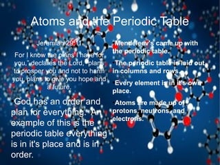 8th grade science bible integration | ODP