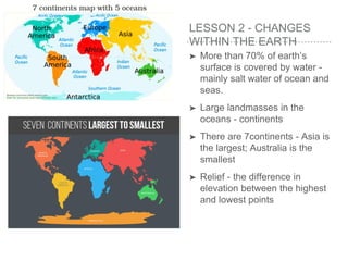 8th grade Geography - Chapter 1 | PPTX