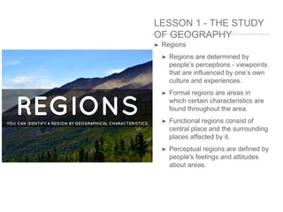 8th grade Geography - Chapter 1 | PPTX