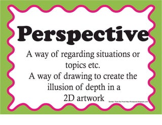 8th Grade Common Core Vocabulary for Visual Art | PDF
