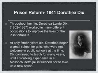 8th grade history the spirit of reform ppt | PPTX