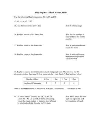 8th grade packet a | PDF
