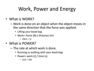 8th grade PE and KE introDUCTION FOR STUDENTS | PPT