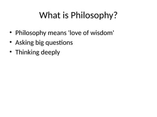 8th_grade_philosophy_presentation overview | PPTX