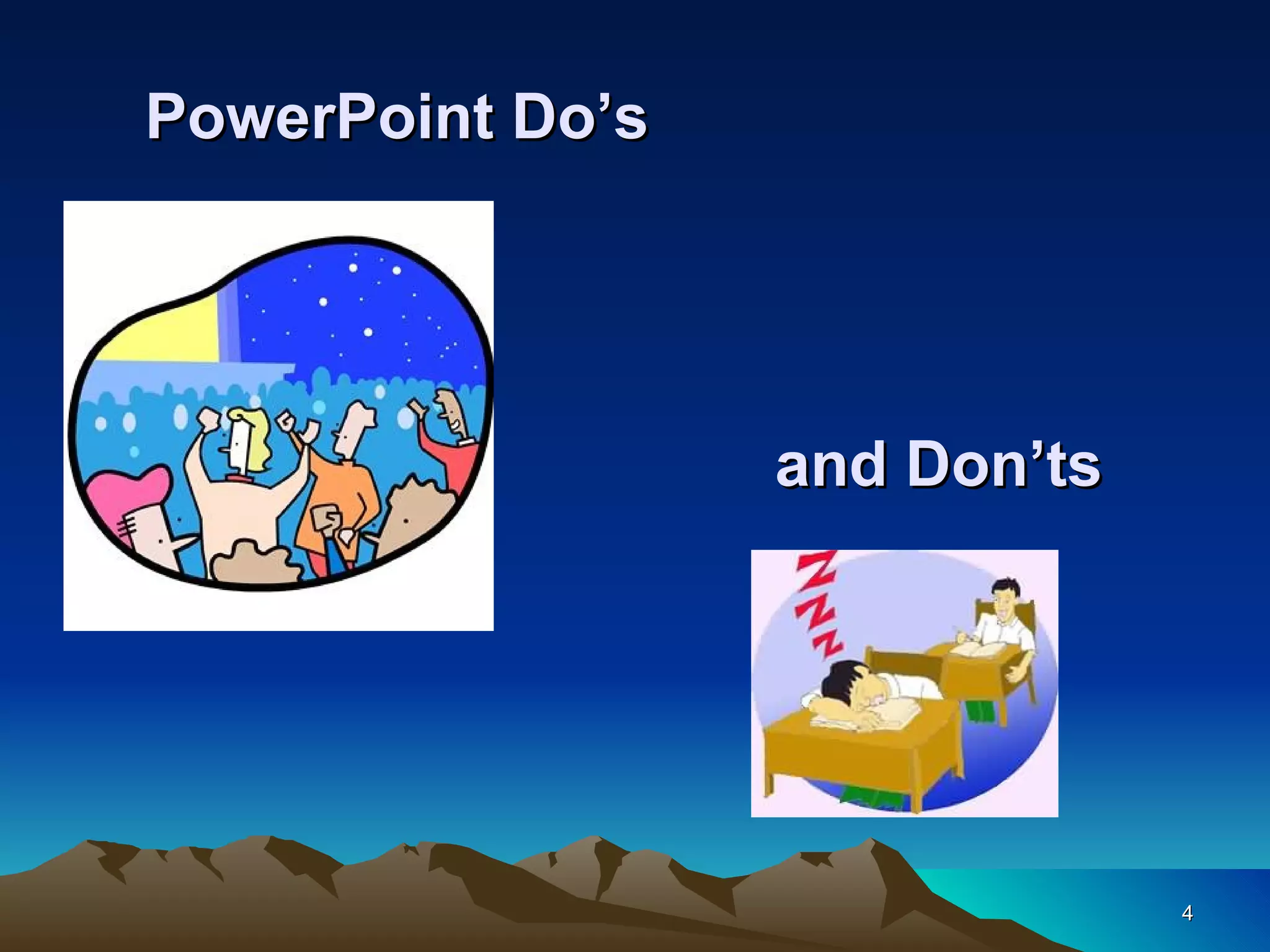 8th grade ppt dos and donts | PPT
