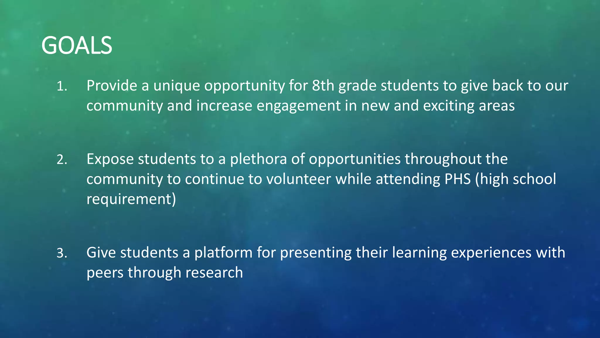 8th grade project slides | PPTX