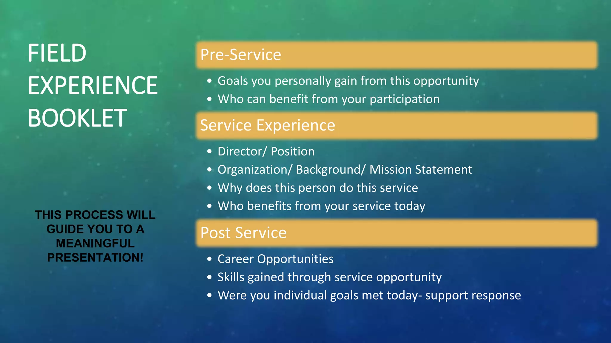 8th grade project slides | PPTX