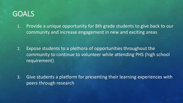 8th grade project slides | PPTX