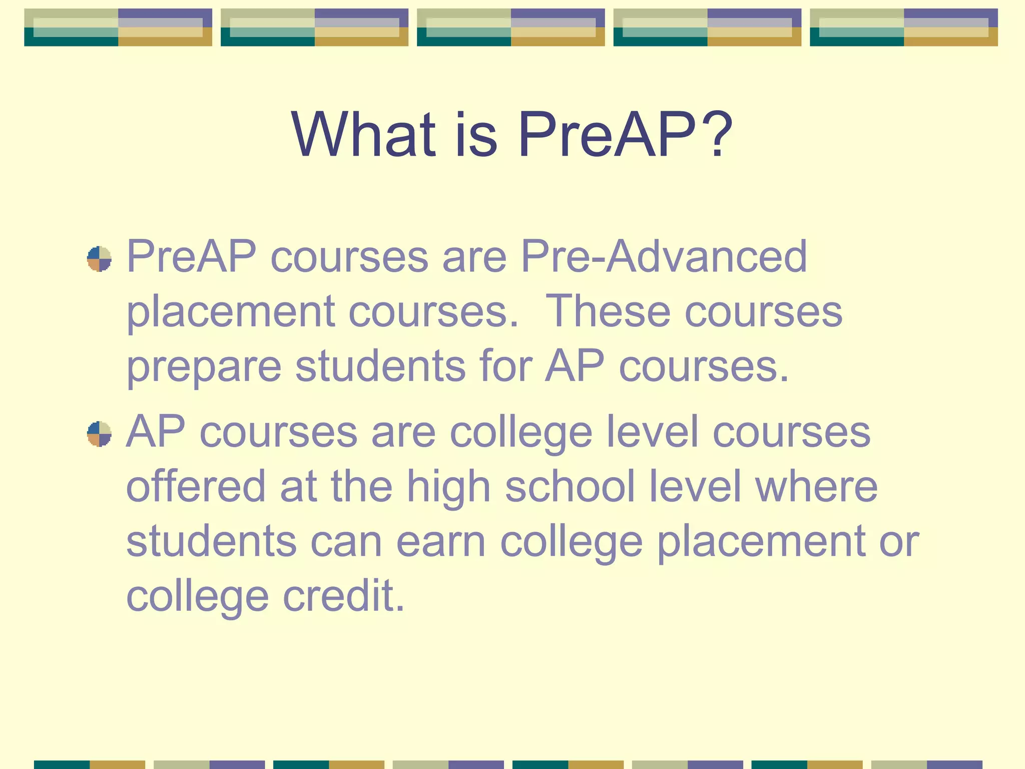 8th graders pre ap presentation | PPTX
