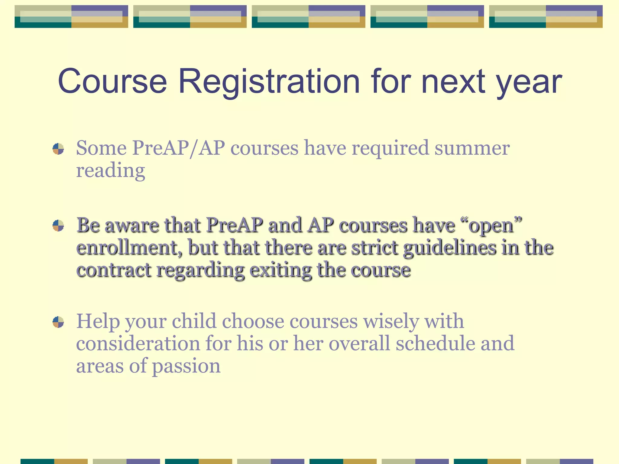 8th graders pre ap presentation | PPT