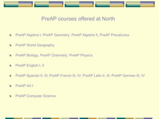 8th graders pre ap presentation | PPTX