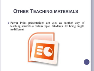 8th grade school materials | PPTX
