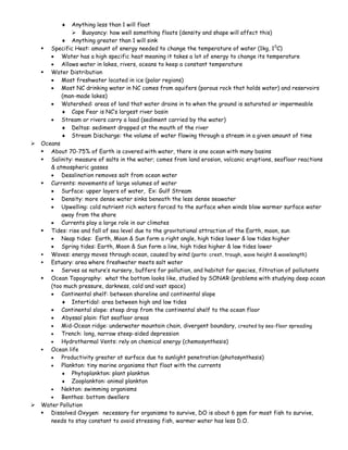 8th grade science eog review 2013 | PDF