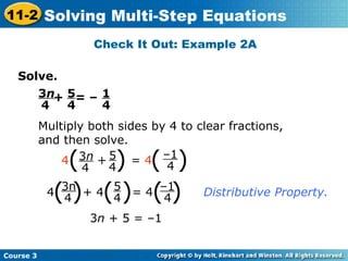 8th grade solving simple equations Practice | PPT