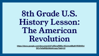 8th Grade LEARN The American Revolution.pdf