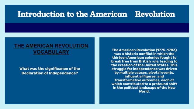 8th Grade LEARN The American Revolution.pdf
