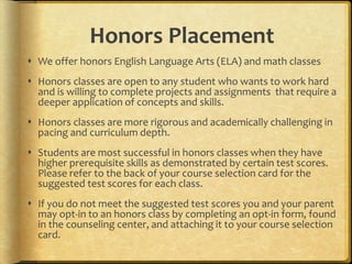 8th Course Selection Pres Pptx