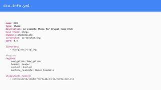 8 things to know about theming in drupal 8 | PPT