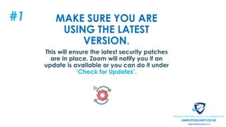 8 things you can do to make zoom more secure | PPT
