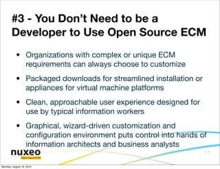 8 things you should know about open source ecm | PPT