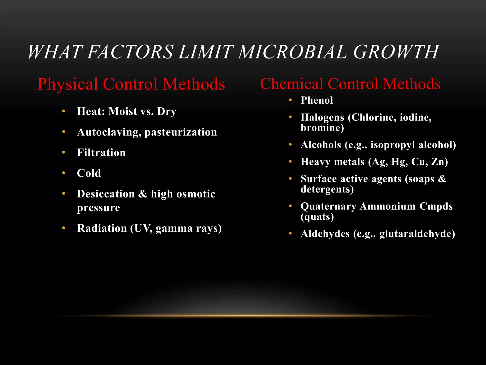 8th lab physical effect on microbial growth tue | PPTX