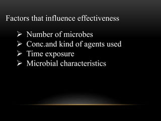 8th lab physical effect on microbial growth tue | PPTX